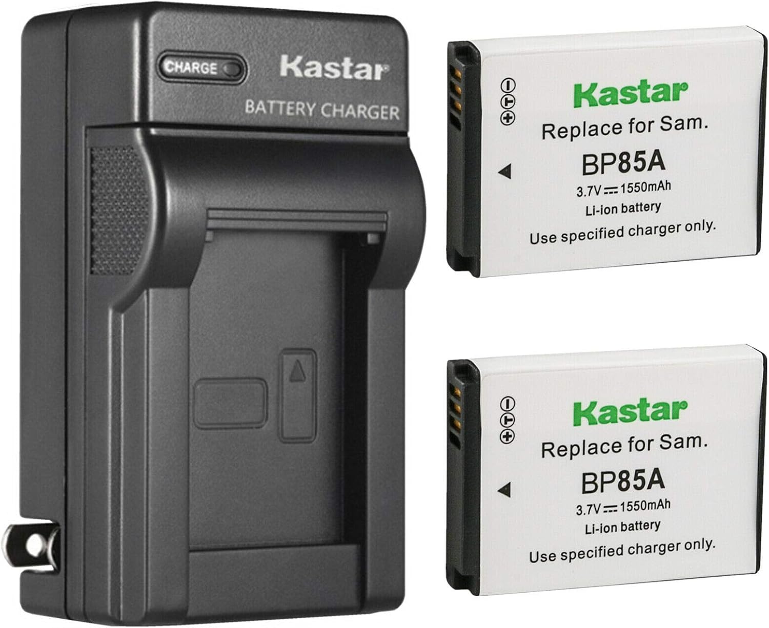 Amazon.com: Kastar 2-Pack Battery and AC Wall Charger Replacement for Samsung EA-BP85A, EA-BP85A ...