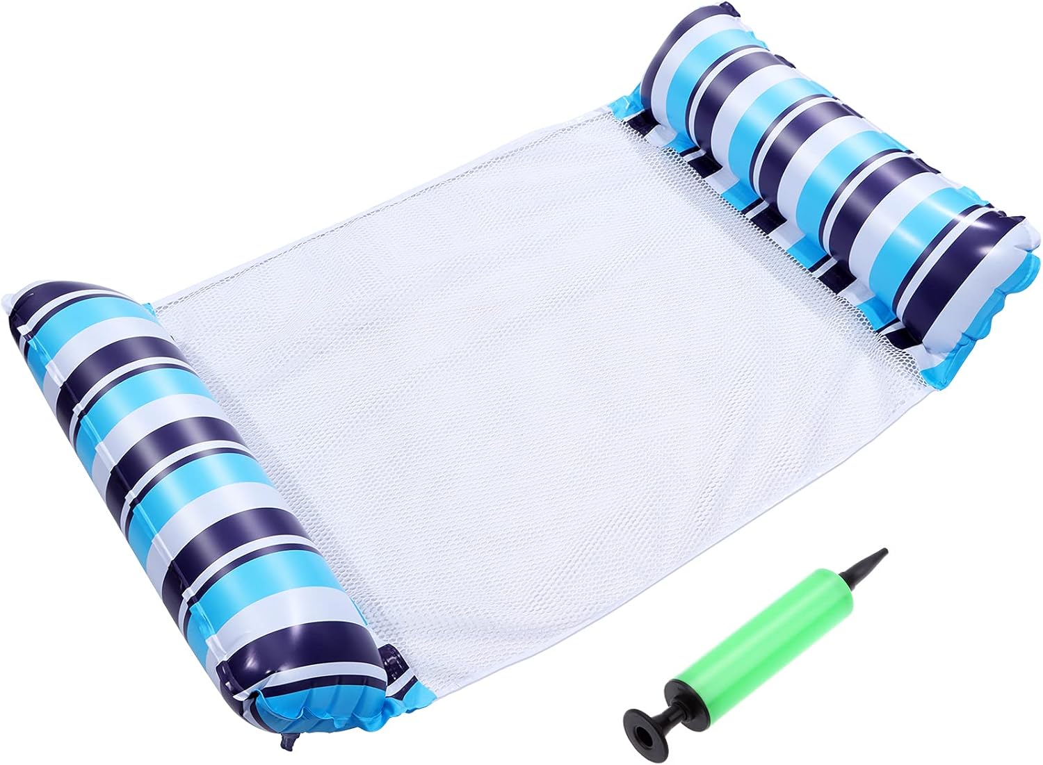 4-in-1 Pool Float Inflatable Water Hammock Multi-Purpose Swimming Pool ...