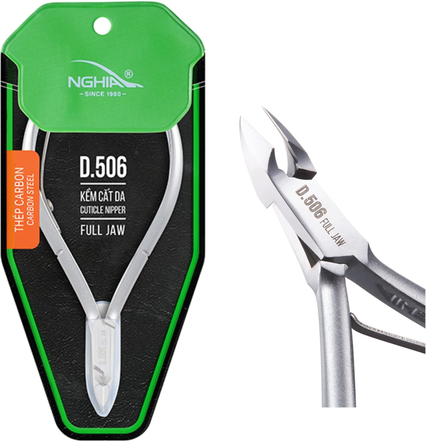 Amazon.com: Premium Hard Steel Cuticle Nipper - D-506, Precision Nail ...
