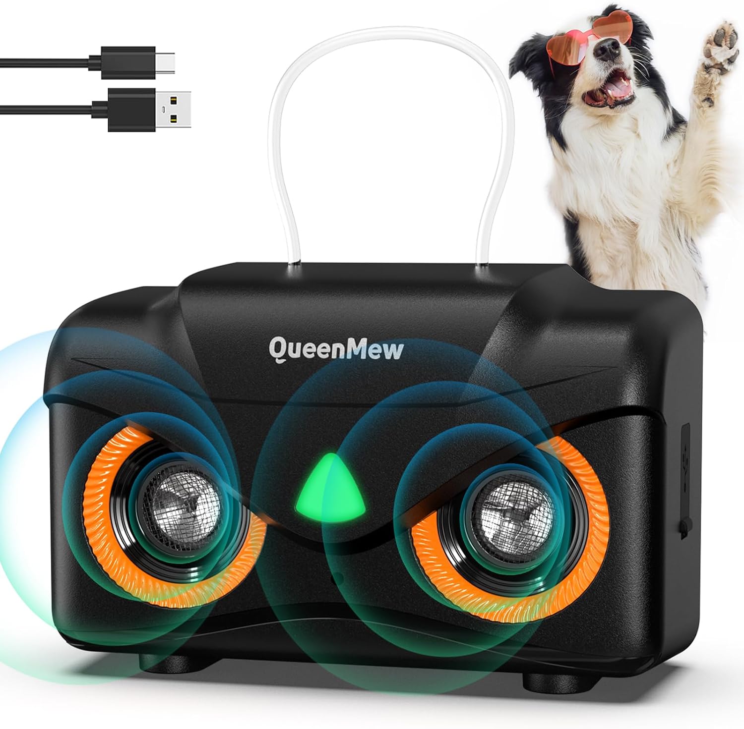 Anti Barking Device for Dogs Indoor, 3 Modes Dog Barking Deterrent ...