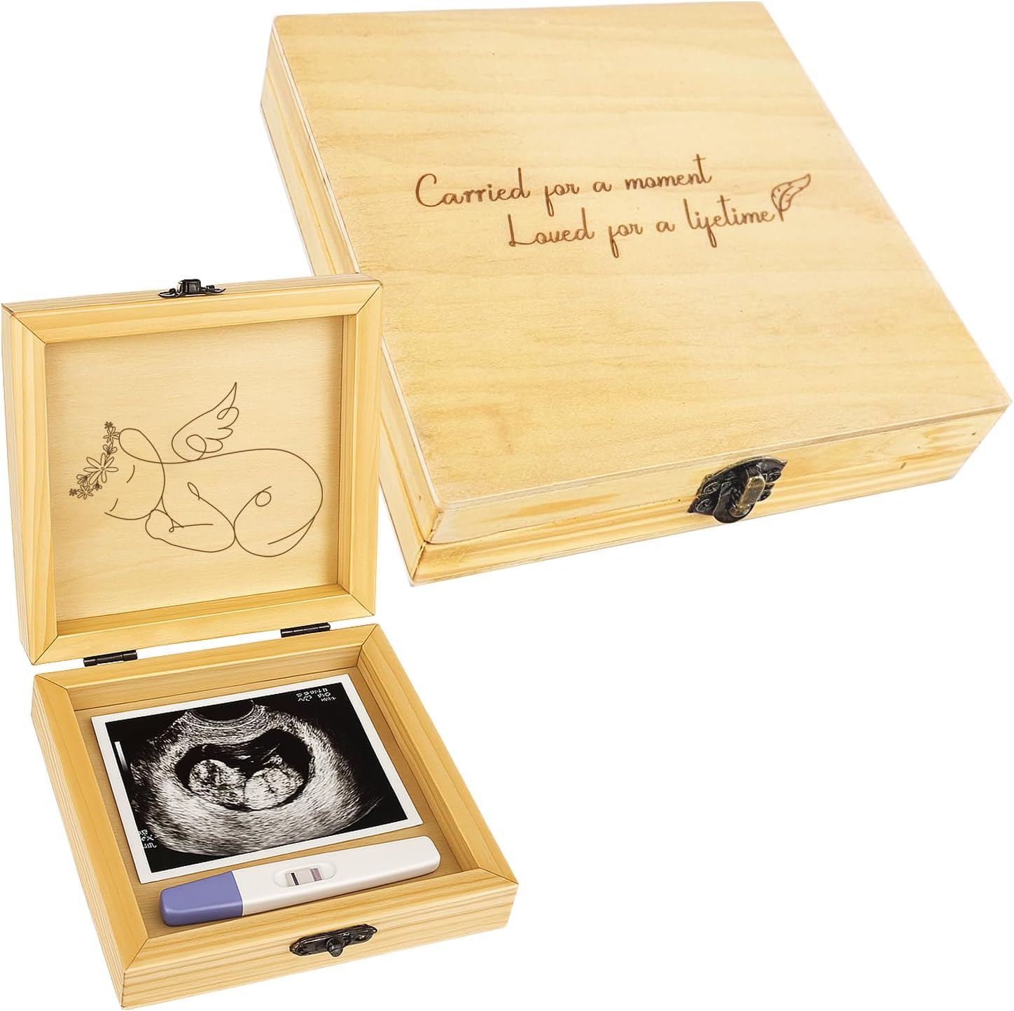 Amazon.com: BeeGreeny Miscarriage Memory Box, A Heartfelt Sympathy Gift ...
