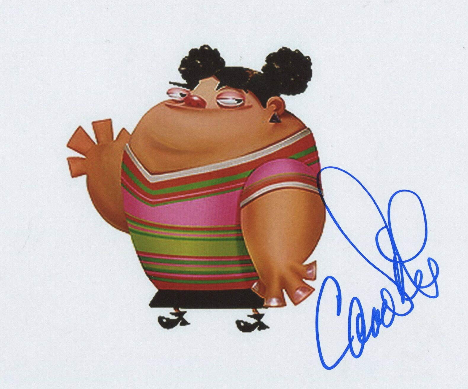 Buy Candi Milo Signed Voice of Lupe Fanboy and Chum Chum Color 10x8 ...