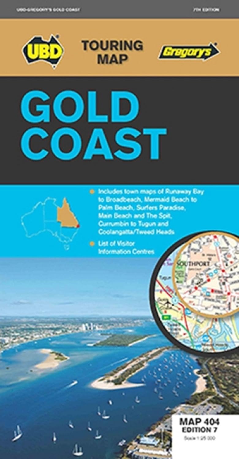 Buy Gold Coast Map 404 7th ed (Touring Map) Book Online at Low Prices ...