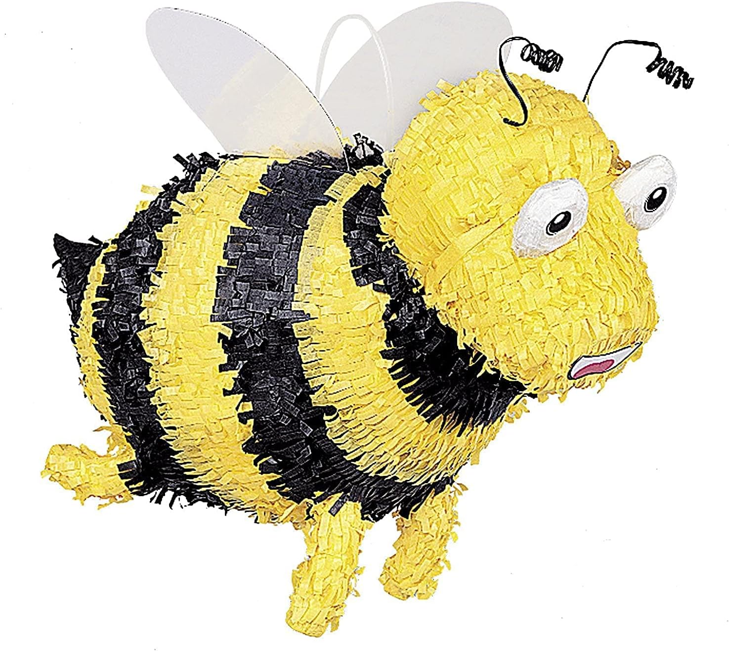 Amazon.com: Bumble Bee Pinata Yellow & Black Paper - 15" x 9.5" (1 Pc ...