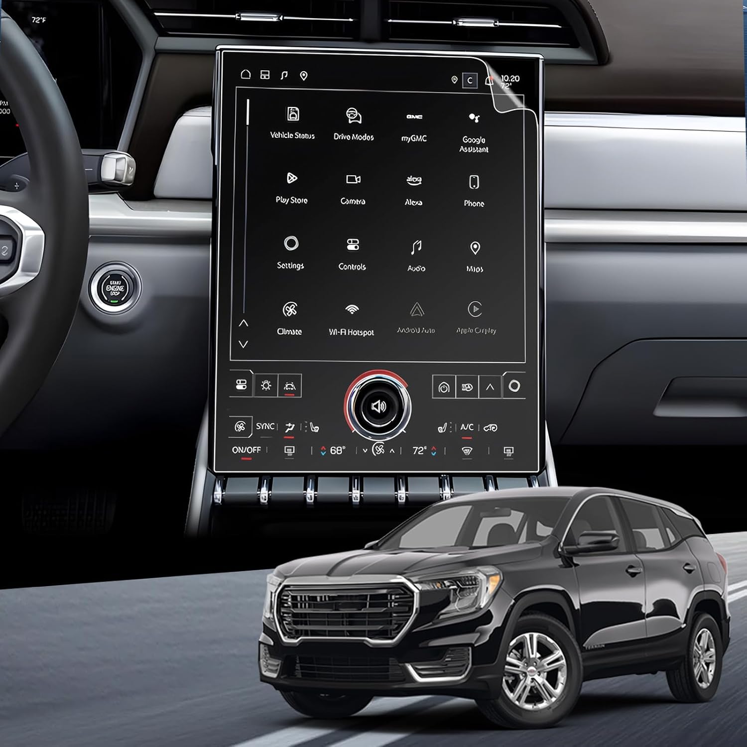 Amazon.com: 2025 2026 GMC Terrain Screen Protector Anti Glare for 2025 ...