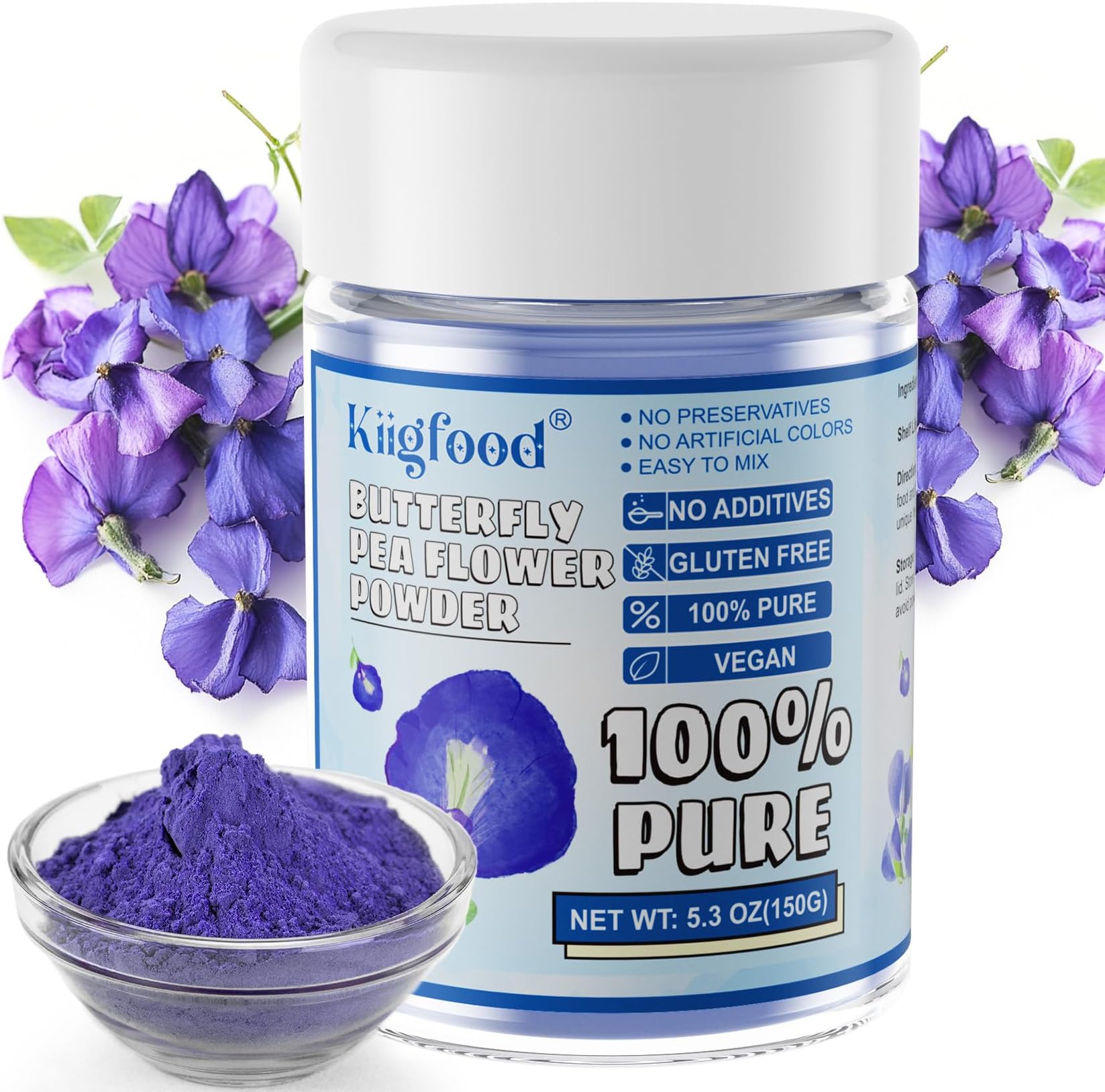 Amazon.com: Purple Sweet Potato Powder - Kiigfood 5.3 OZ/150g Pure ...