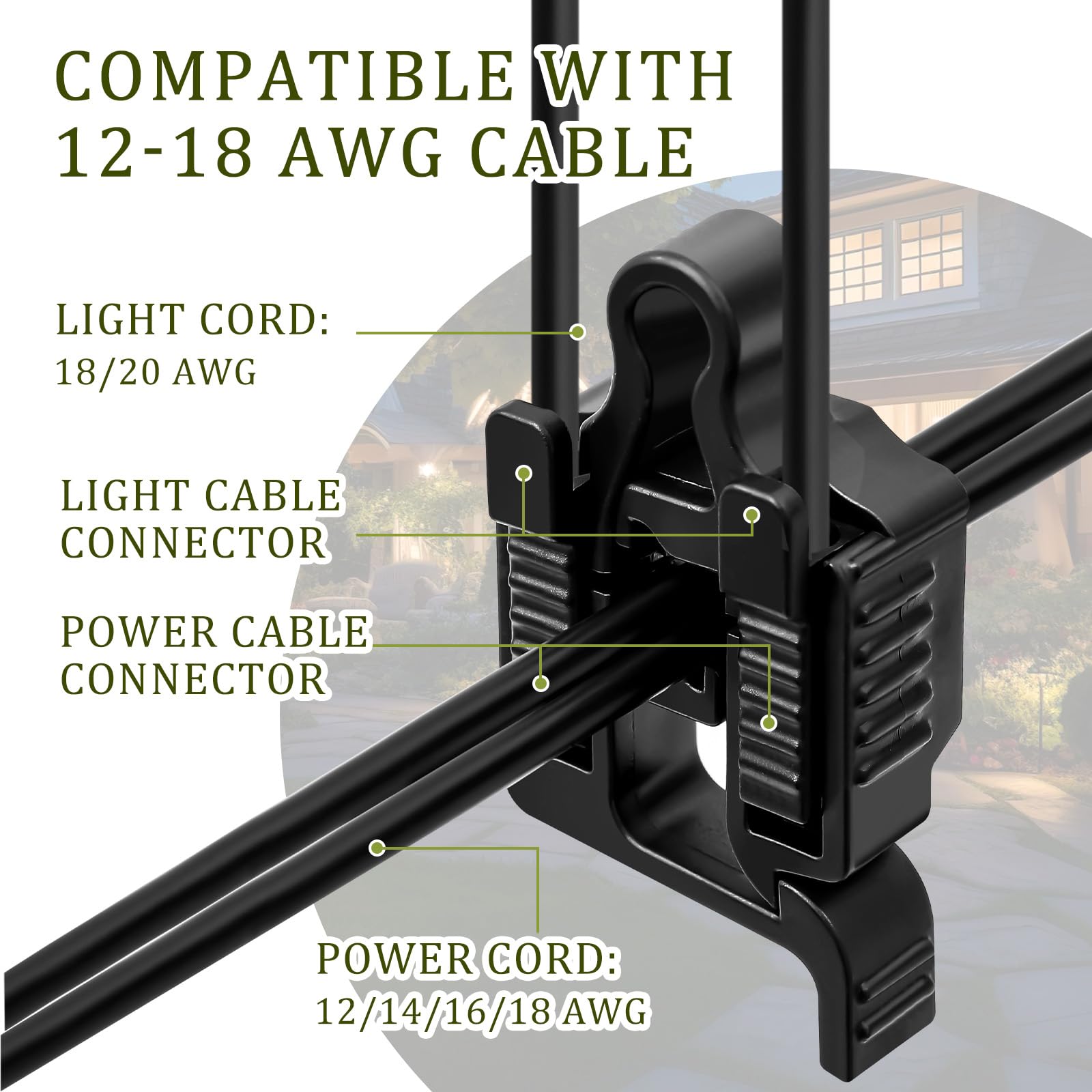 Snapklik.com : 16 Pack Low Voltage Wire Connector Landscape Lighting ...
