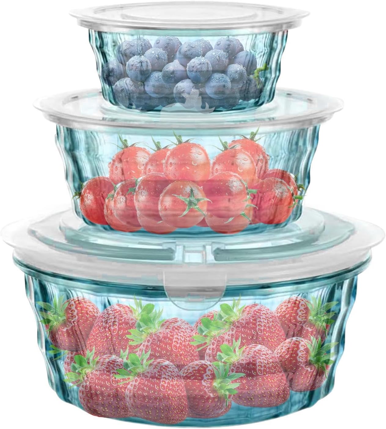 Amazon.com: Food Storage Containers With Lids Glass Food Storage ...
