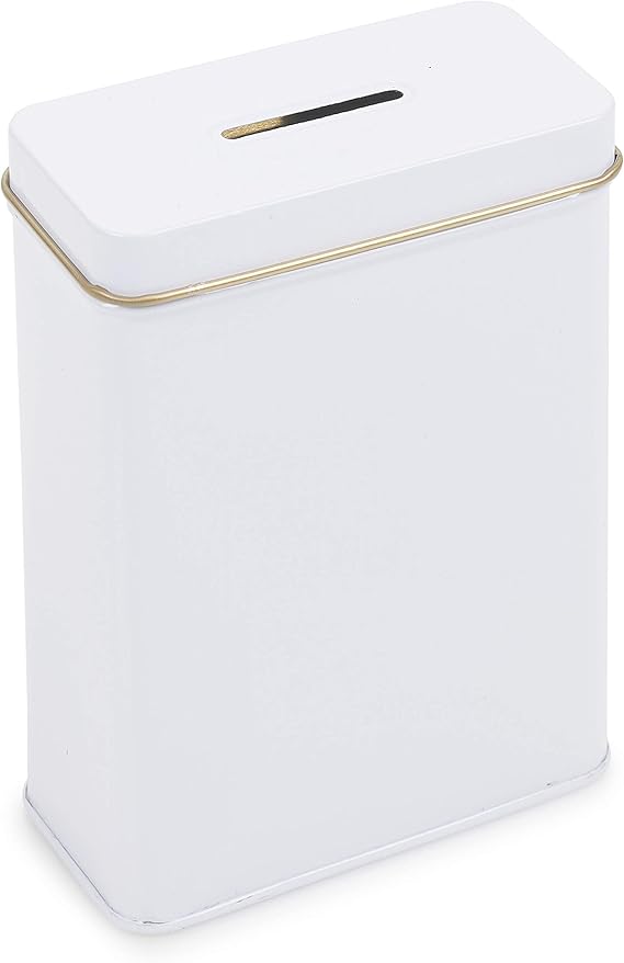 Tin Charity Box money box Collection Can Money Savings Box Piggy Bank ...