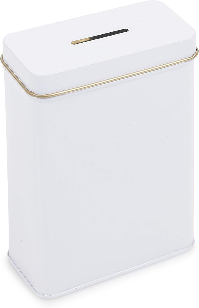 Tin Charity Box money box Collection Can Money Savings Box Piggy Bank ...