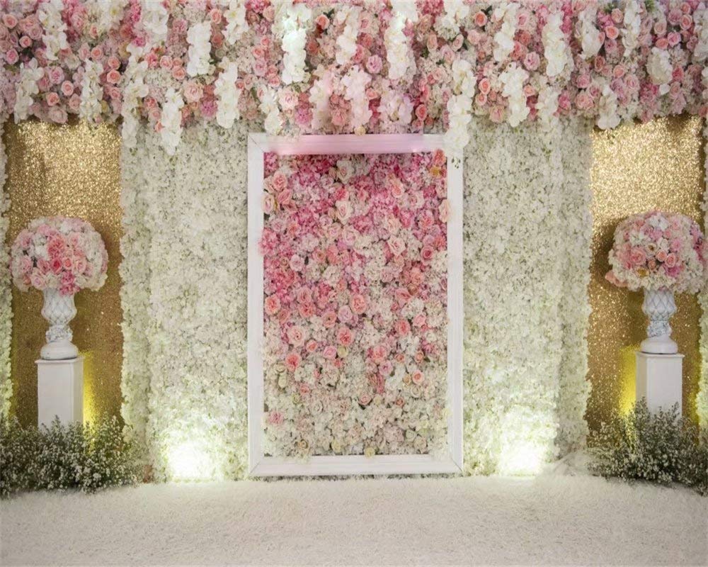 Ofila Wedding Backdrops 10x8ft Bridal Shower Backdrop For Pictures ...