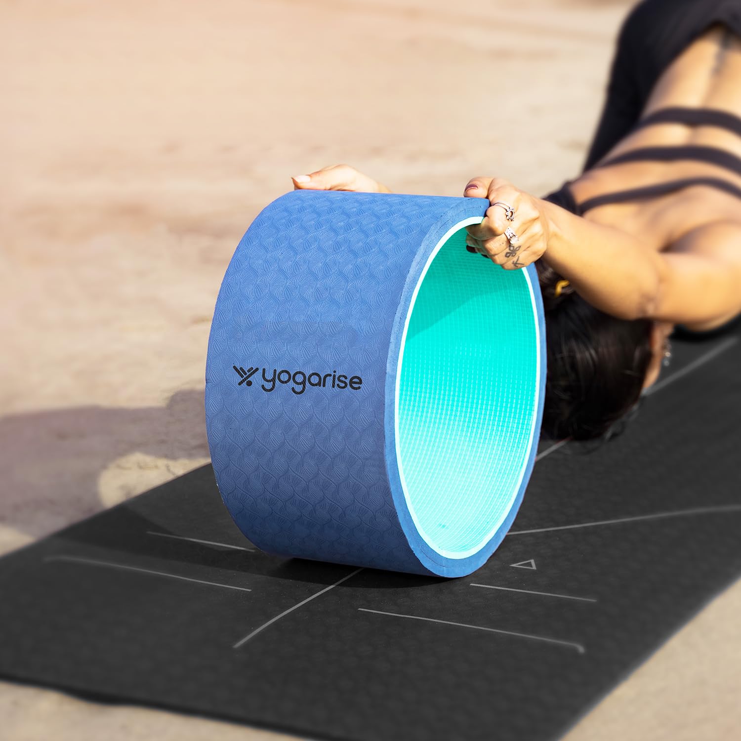 Buy Yogarise Yoga Wheel For Men and Women, Back Roller for Home Workout ...
