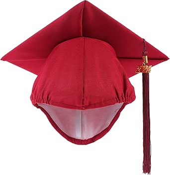 Amazon.com: VALICLUD Matte Graduation Cap with 2024 Tassel Unisex Adult ...