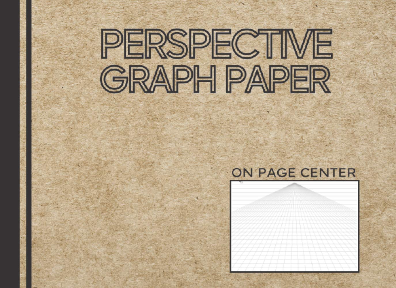 Perspective Graph Paper On Page Center Point Perspective Sketchbook ...