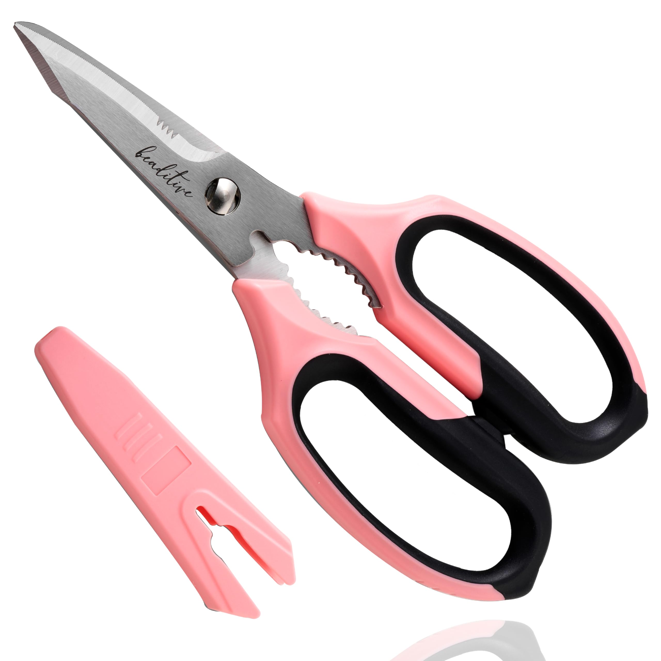 Amazon.com: Beaditive Multi-Purpose 8" Kitchen Shears - Detachable ...