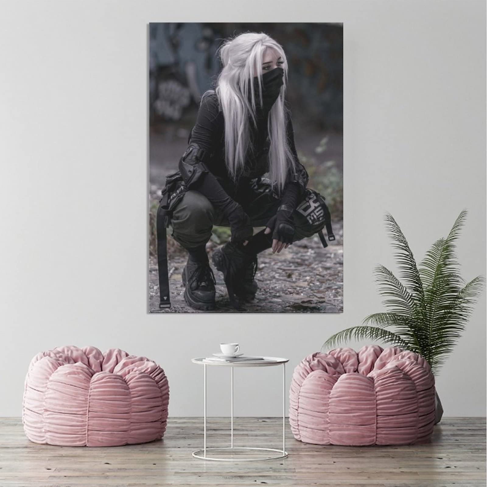 Cool Ninja Drawing With Hair 80+ Ninja Female Warrior Blond Hair Stock