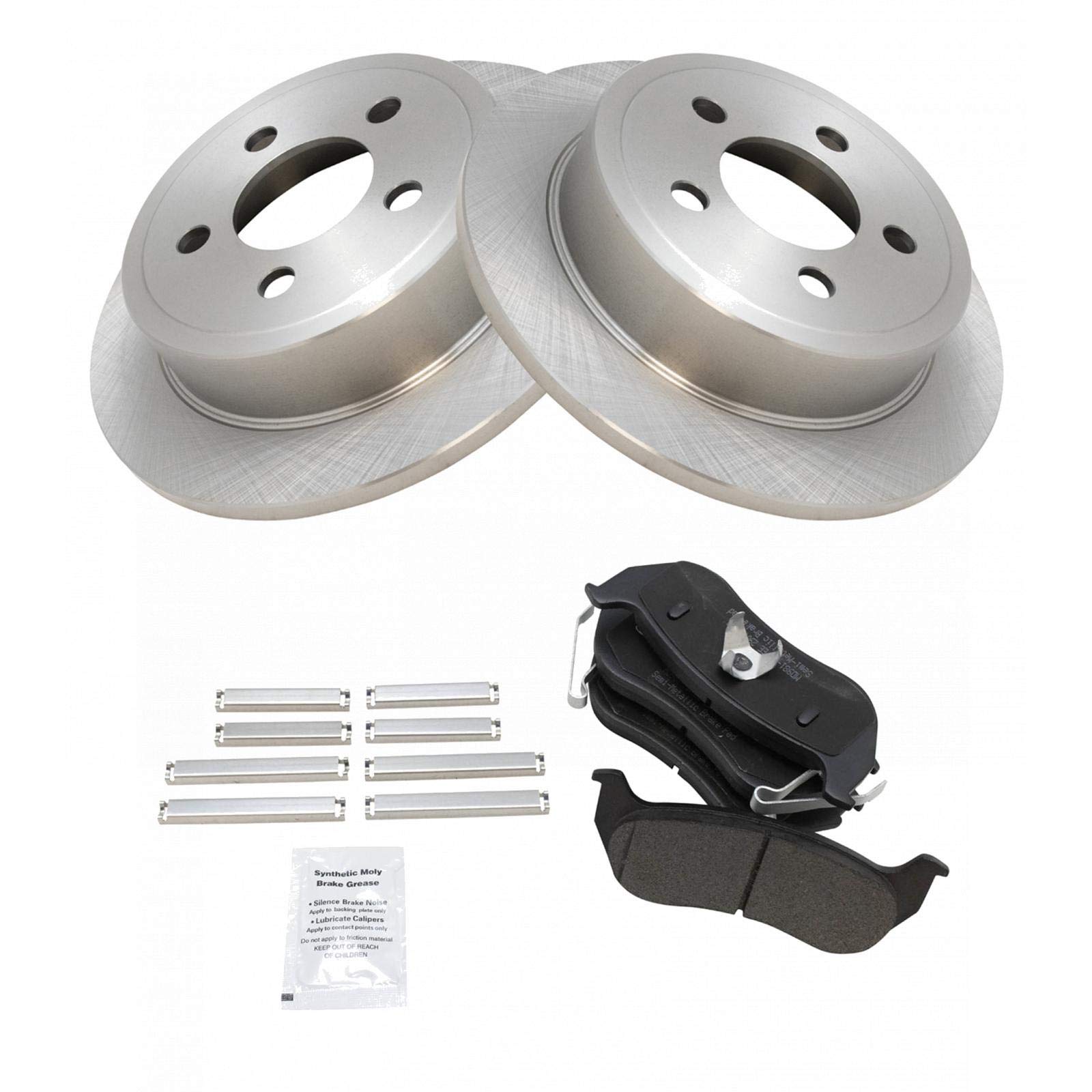 Kit Freno Cerámico Evan-Fischer Frenos / Cojinetes Para Jeep Liberty ...