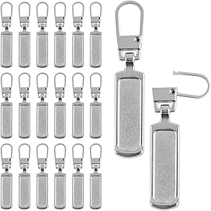 Amazon.com: 20 Pieces Zipper Pull Tab Replacement, Zipper Pull ...