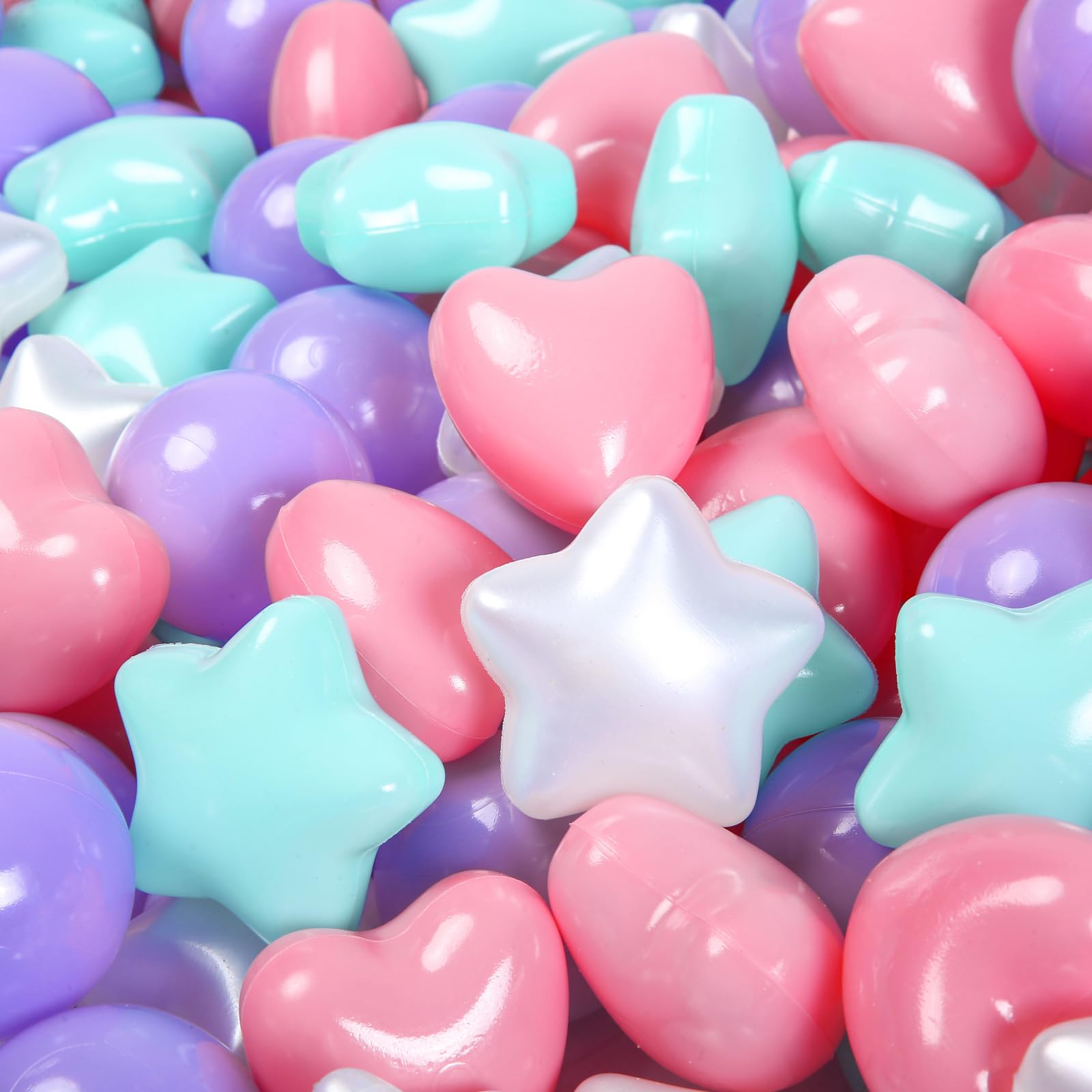 Snapklik.com : Star Ball Pit Balls For Toddlers -100pcs Phthalate Free ...