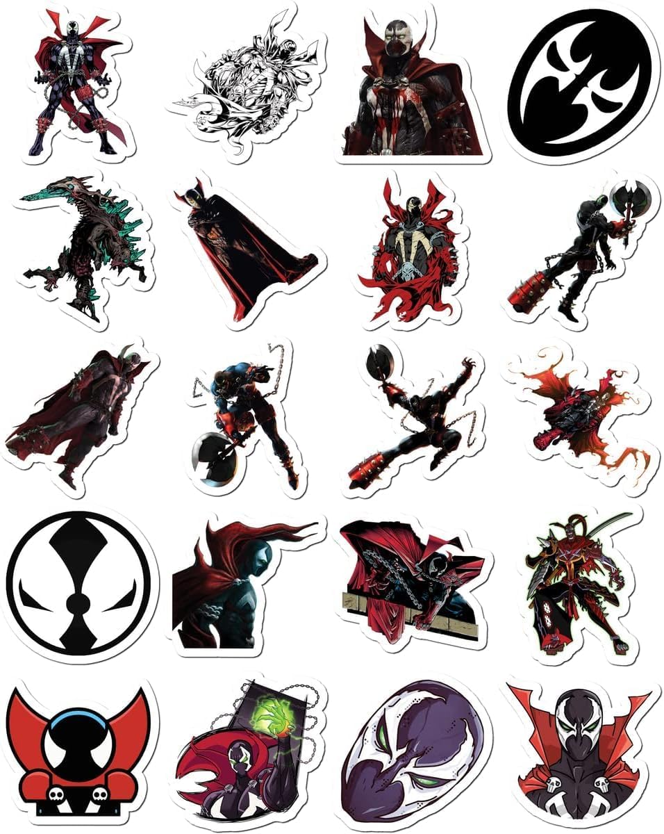 Amazon.com - 20 Pcs Value Pack Spawn Decal Sticker Waterproof Vinyl ...