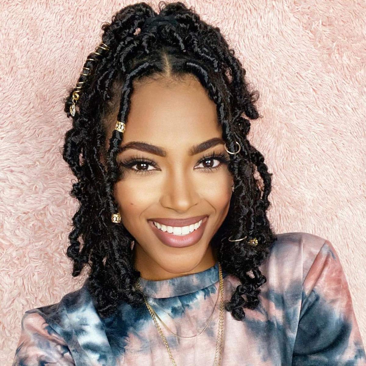 8 Packs Butterfly Locs Crochet Hair 12 Inch | Ubuy Nepal