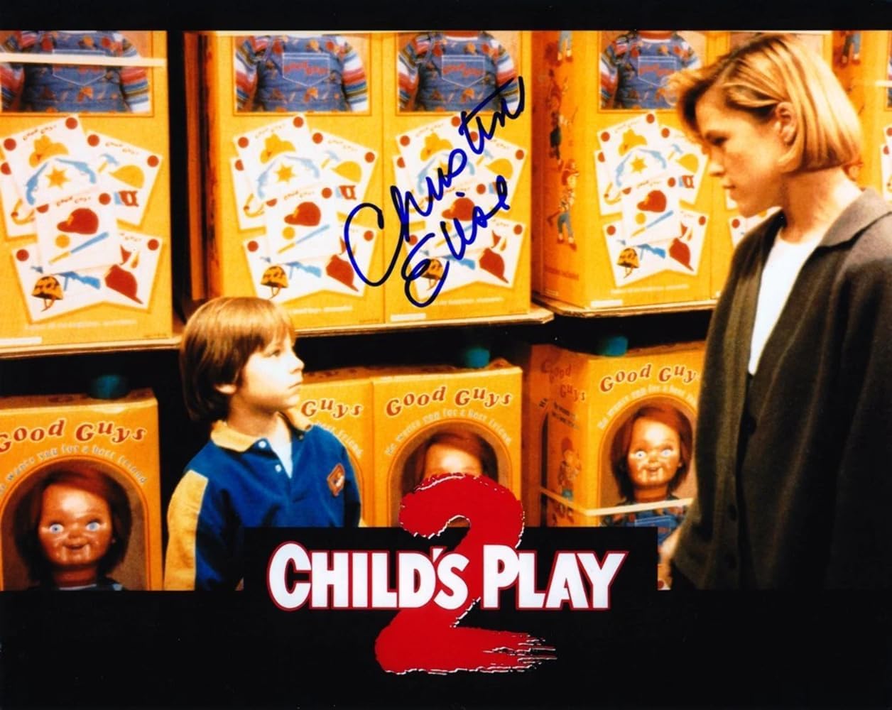 CHRISTINE ELISE as Kyle - Child's Play 2 8"x10" Genuine Autograph at ...
