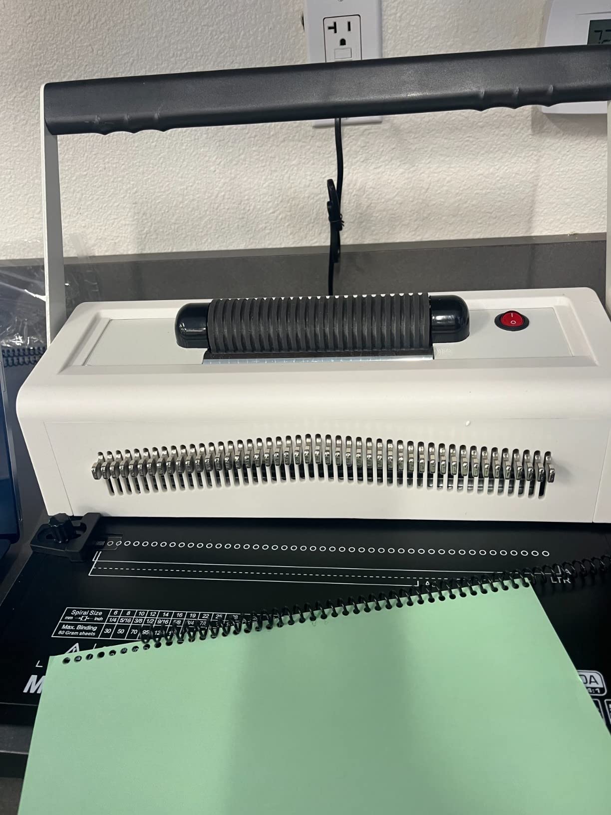 $28/mo - Finance MAKEASY Spiral Coil Binding Machine for LTR/A4 ...