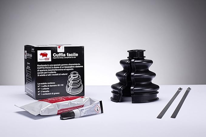 Amazon.com: Hippored easyboot 1 Piece - kit Split cv Boot (80mm ...