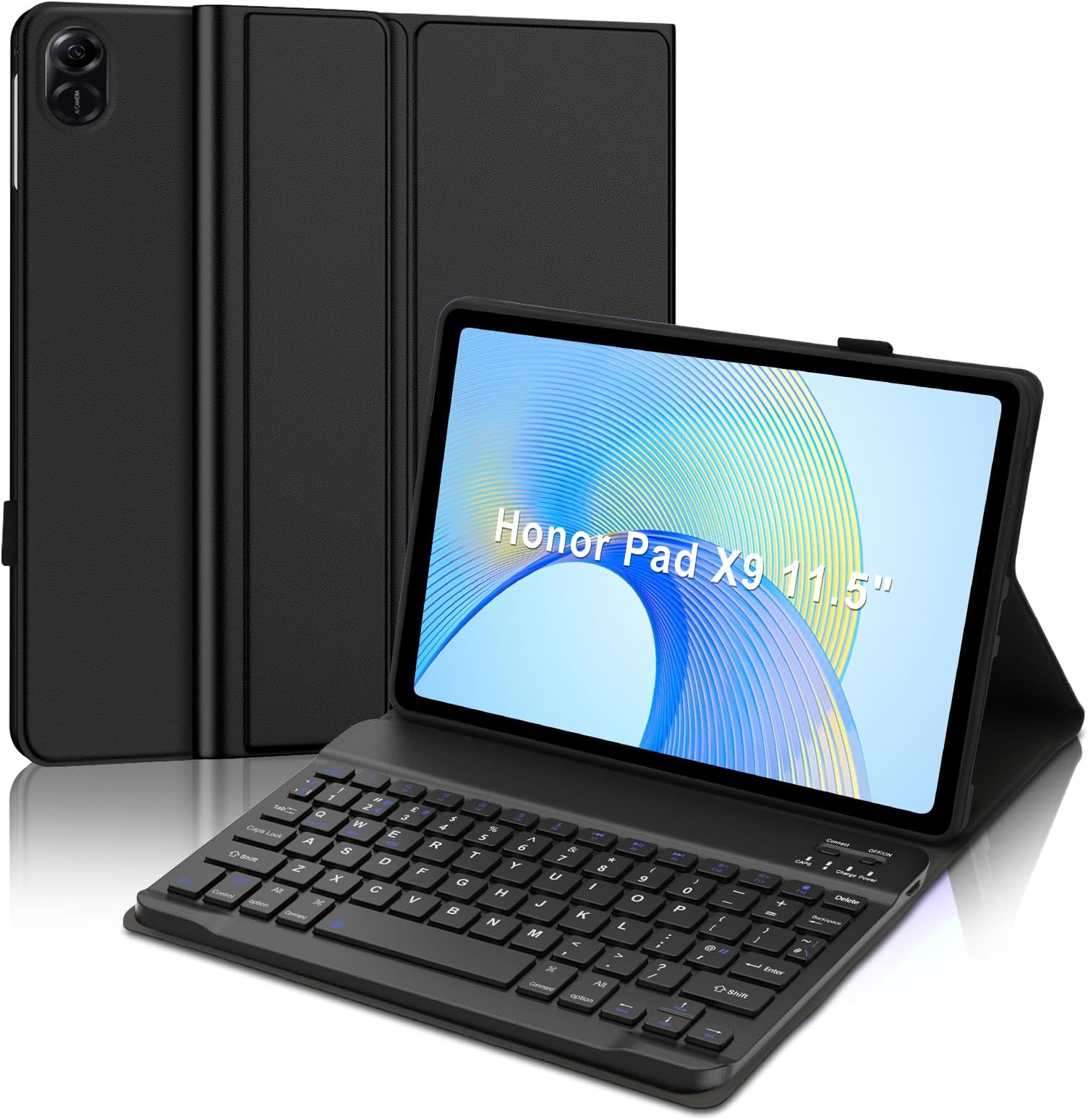 JADEMALL Keyboard Case for Honor Pad X9, Wireless Magnetic Detachable ...