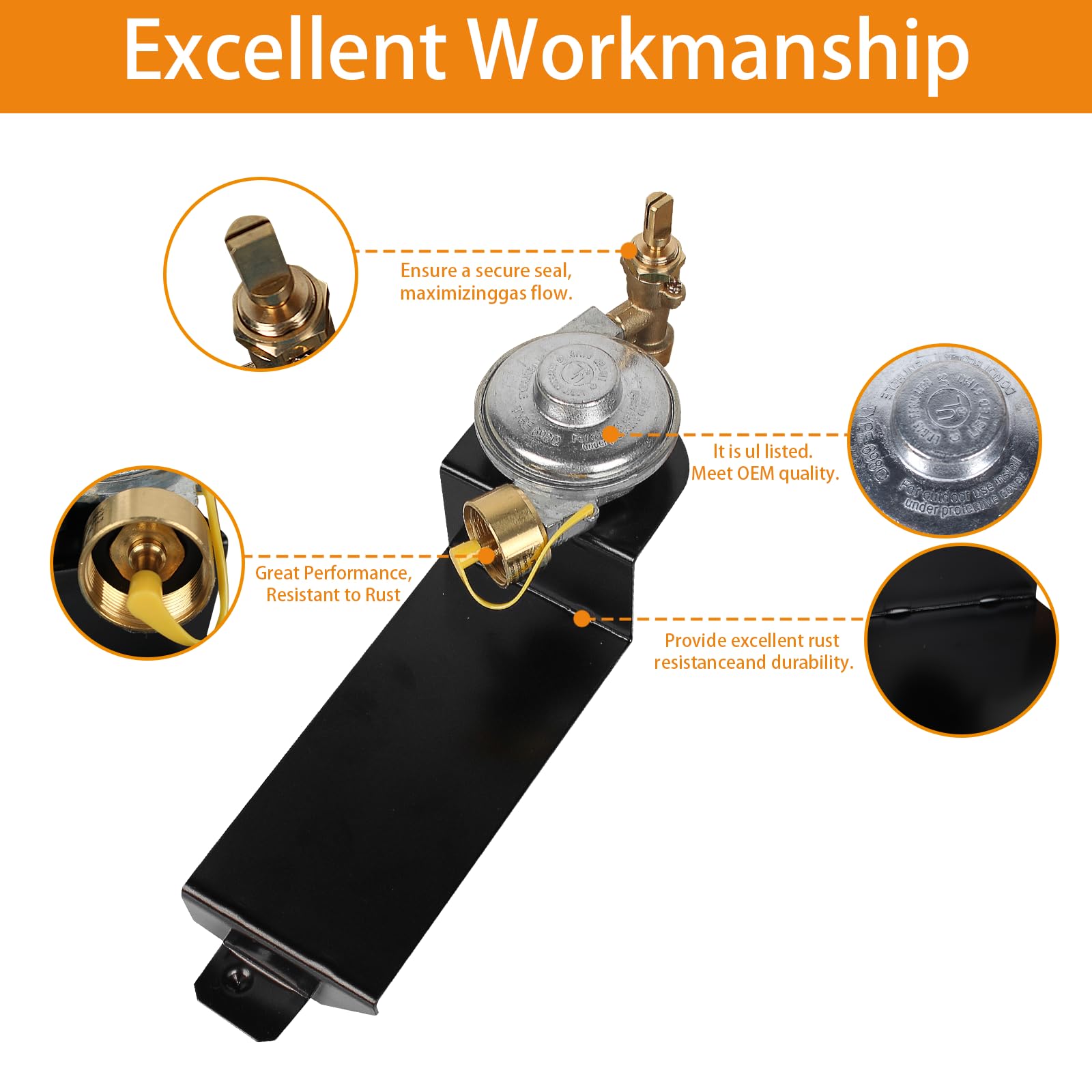 Snapklik.com : Weber Q2000/2200 Series Gas Grill Valve Regulator ...