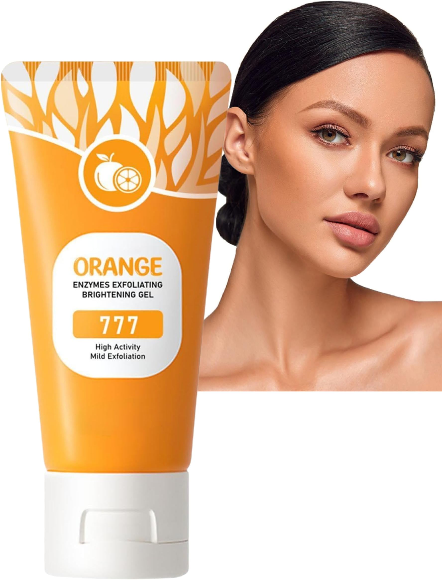 Amazon.com: Gmeelan Orange Exfoliating Moisturizer Face Body Scrub Gel ...