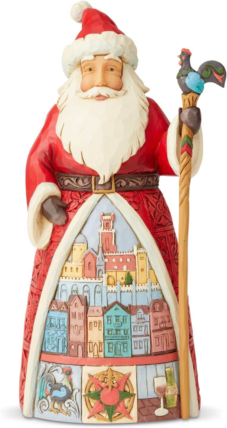 Amazon.com: Enesco 6004235 Jim Shore Heartwood Creek Santa's Around The ...