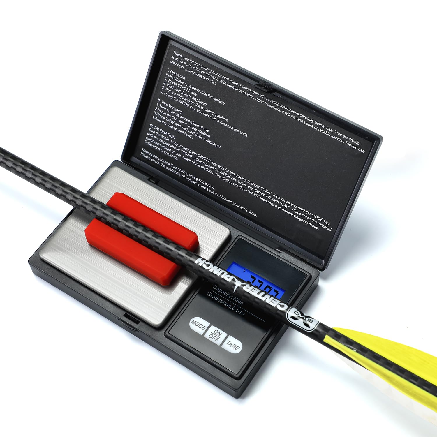 Snapklik.com : LWANO Portable Arrow Scale, Accurate Digital Grain/Weigh ...