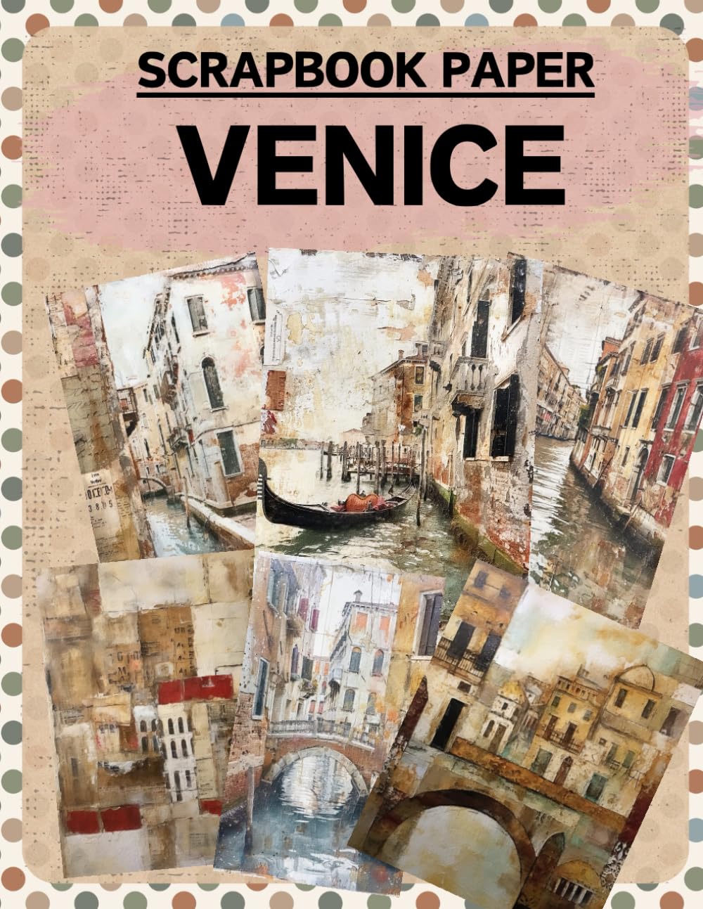 Venice Scrapbook Paper Ukulele