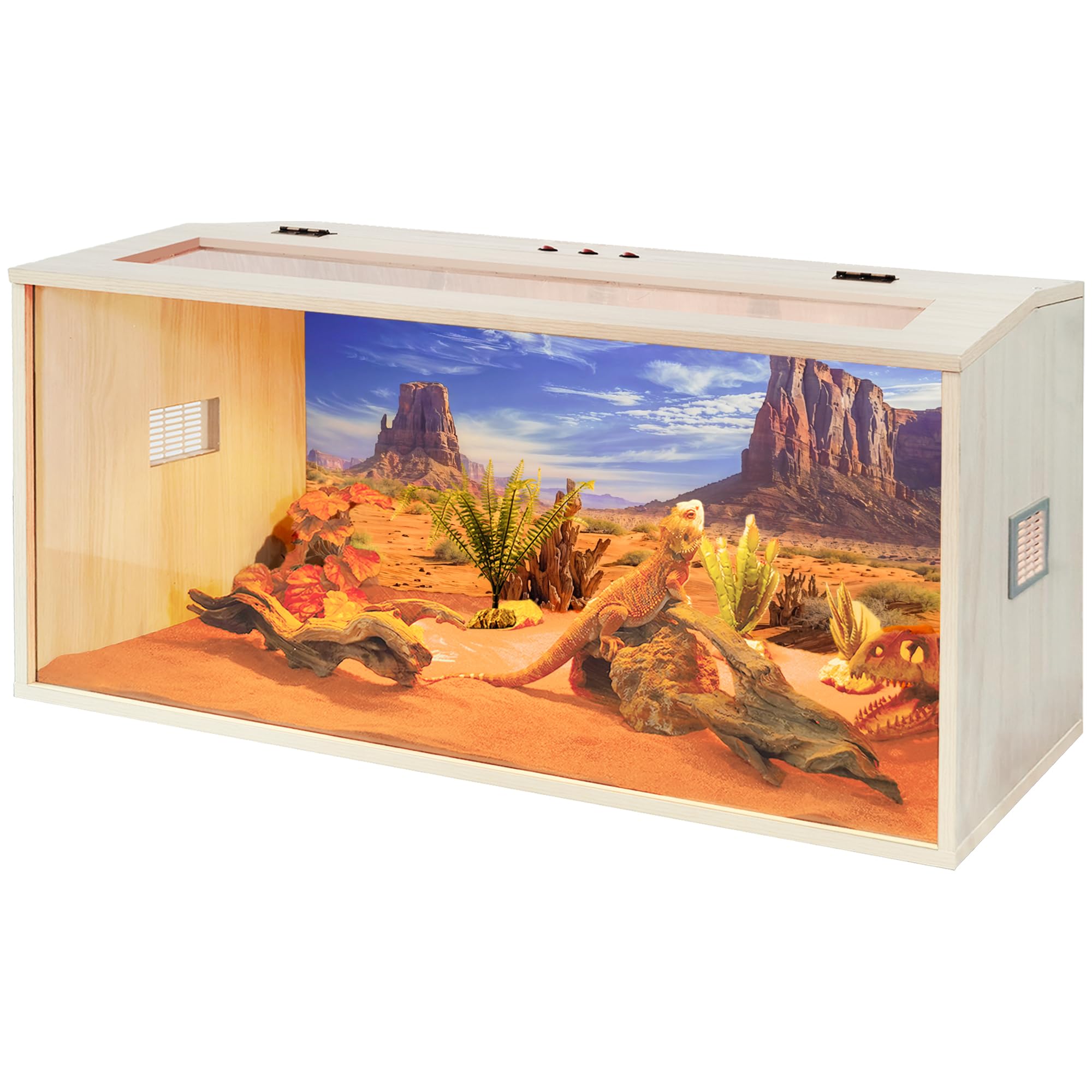 Amazon.com : Prolee Reptile Terrarium, Lizard Tank Up to 68 Gallons ...