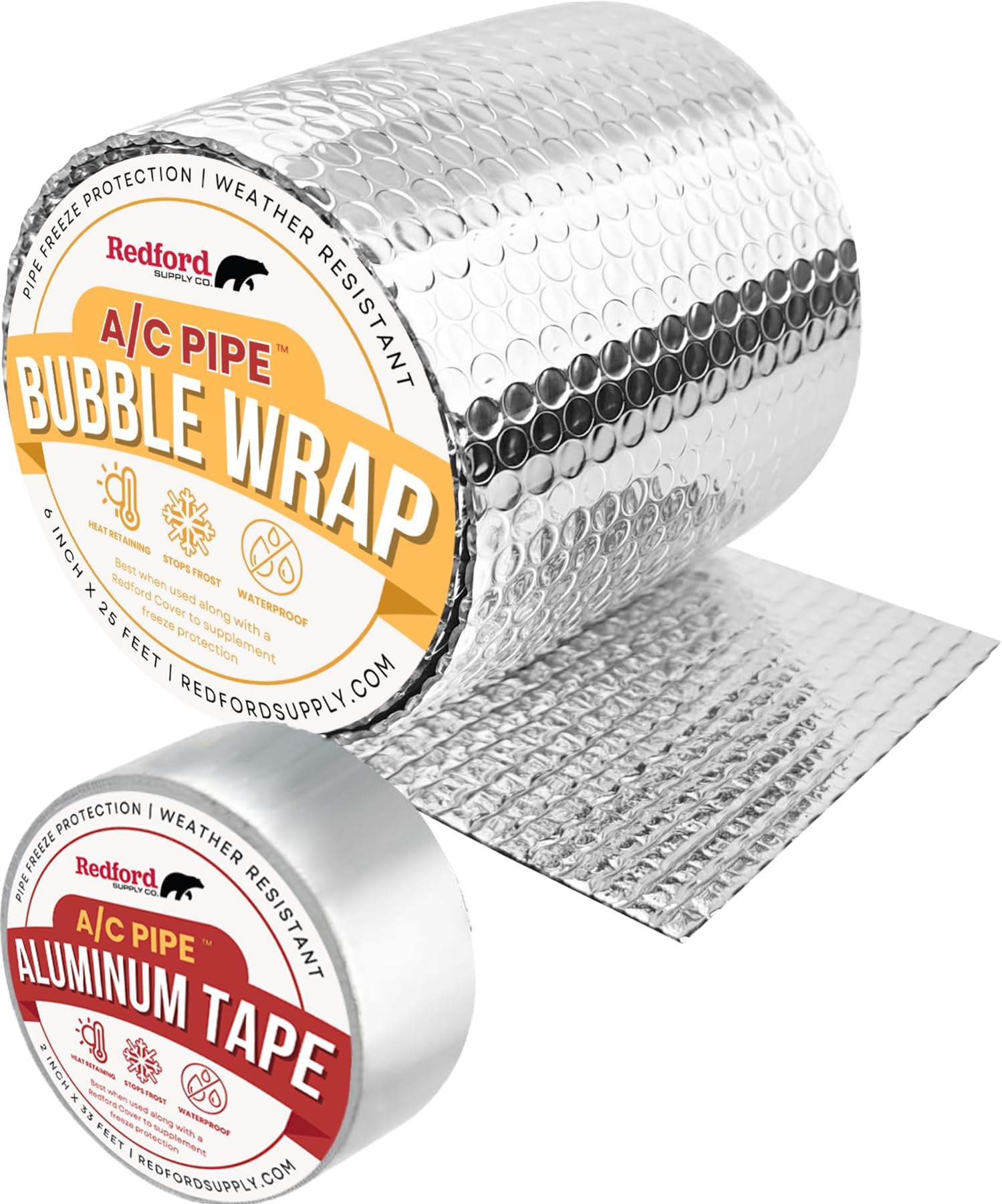 Reflectix DW1202504 Spiral Duct Wrap, Silver - Duct Insulation - Amazon.com
