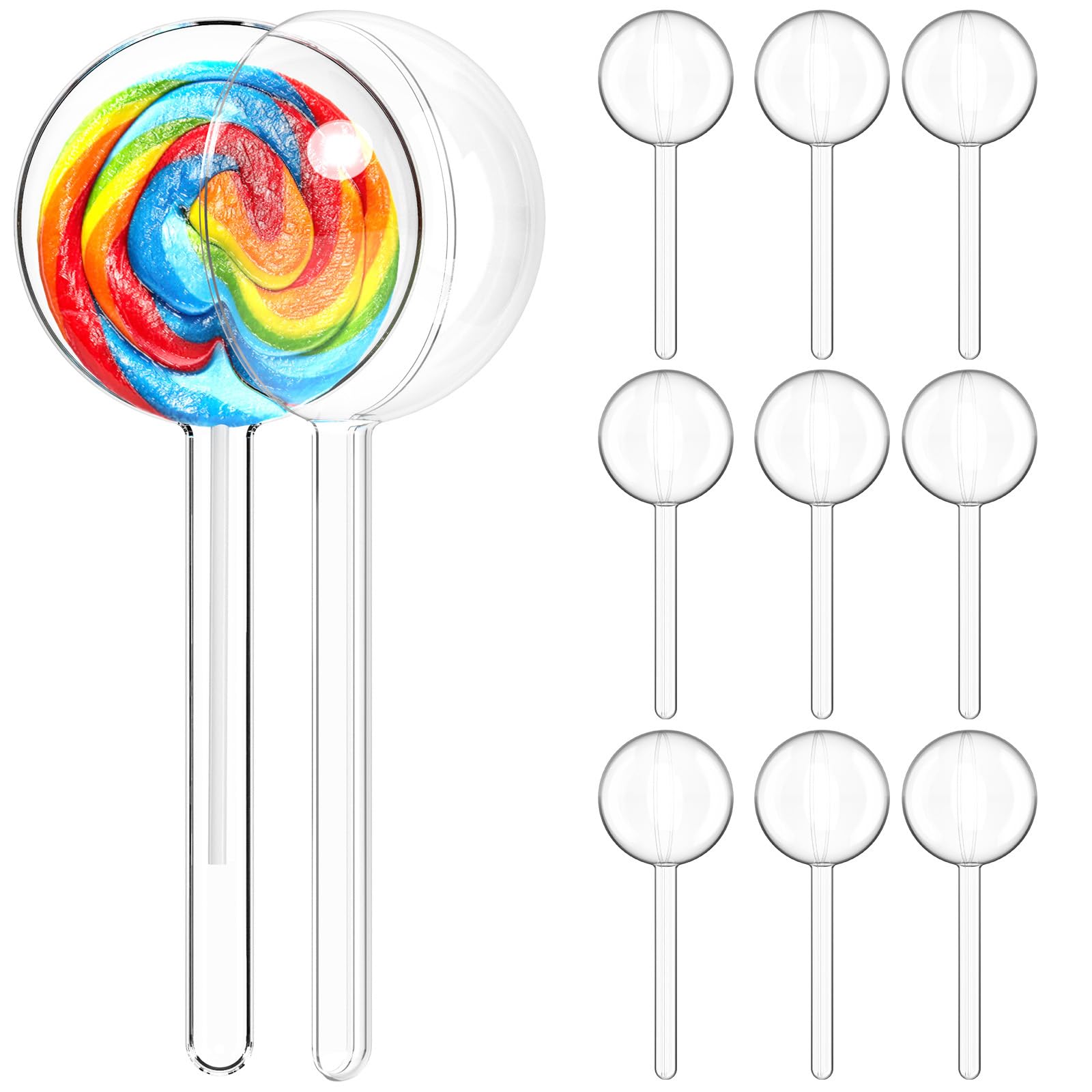 Amazon.com | Lollipop Packing Box Candy Case 12Pcs Transparent Lollipop ...