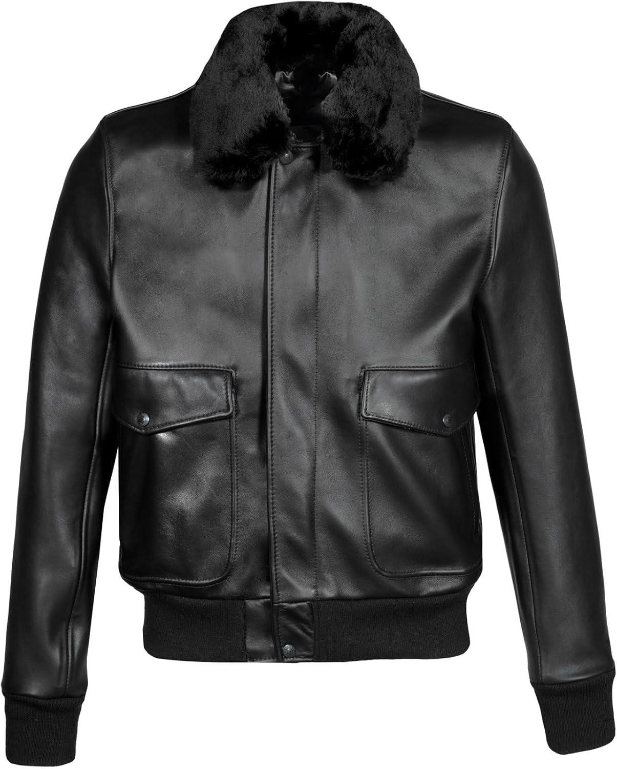 Essential Store A2 Aviator Leather Jacket – G3 Bomber Pilot Real ...