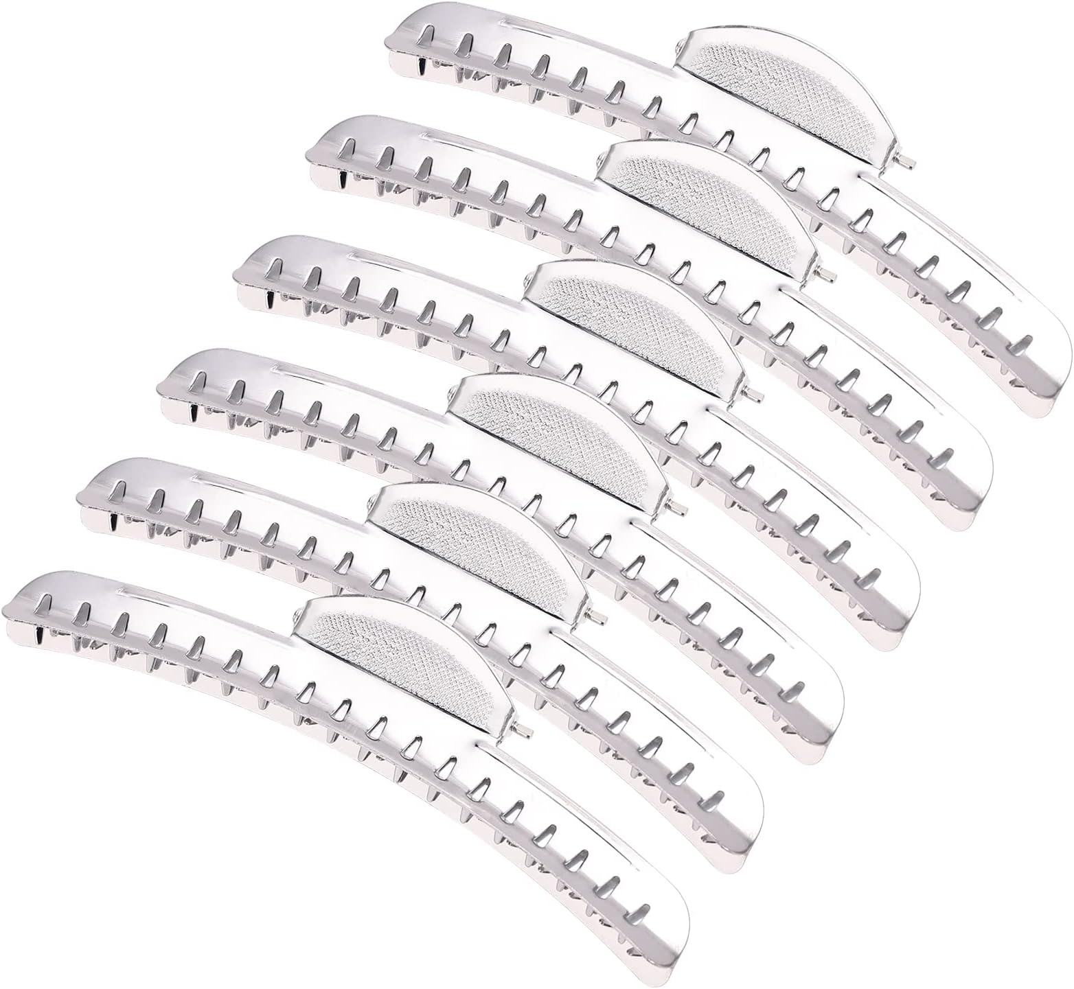 Amazon.com: Vintage of Metal Finger Wave Hair Clips Clamps Aluminum Tip ...