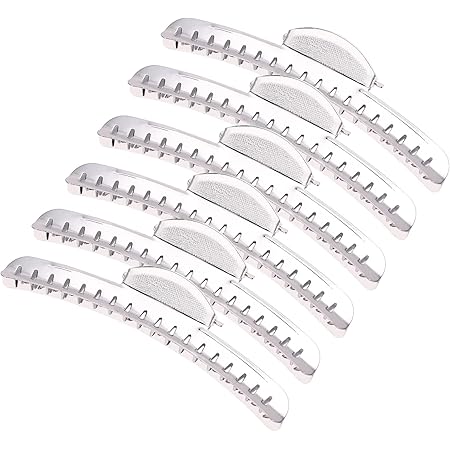 Amazon.com : Hair Wave Clips - Set of 10 - Aluminum 3.5" Butterfly Wave ...
