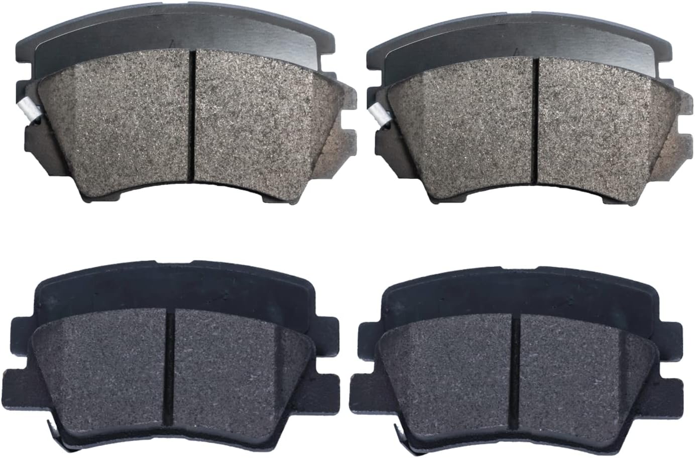 Amazon.com: EXPPOWER Replacement for Front and Rear Ceramic Brake Pads ...