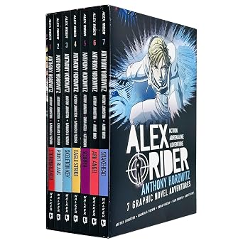 Alex Rider: 7 Graphic Novel Adventures : Horowitz, Anthony: Amazon.com ...
