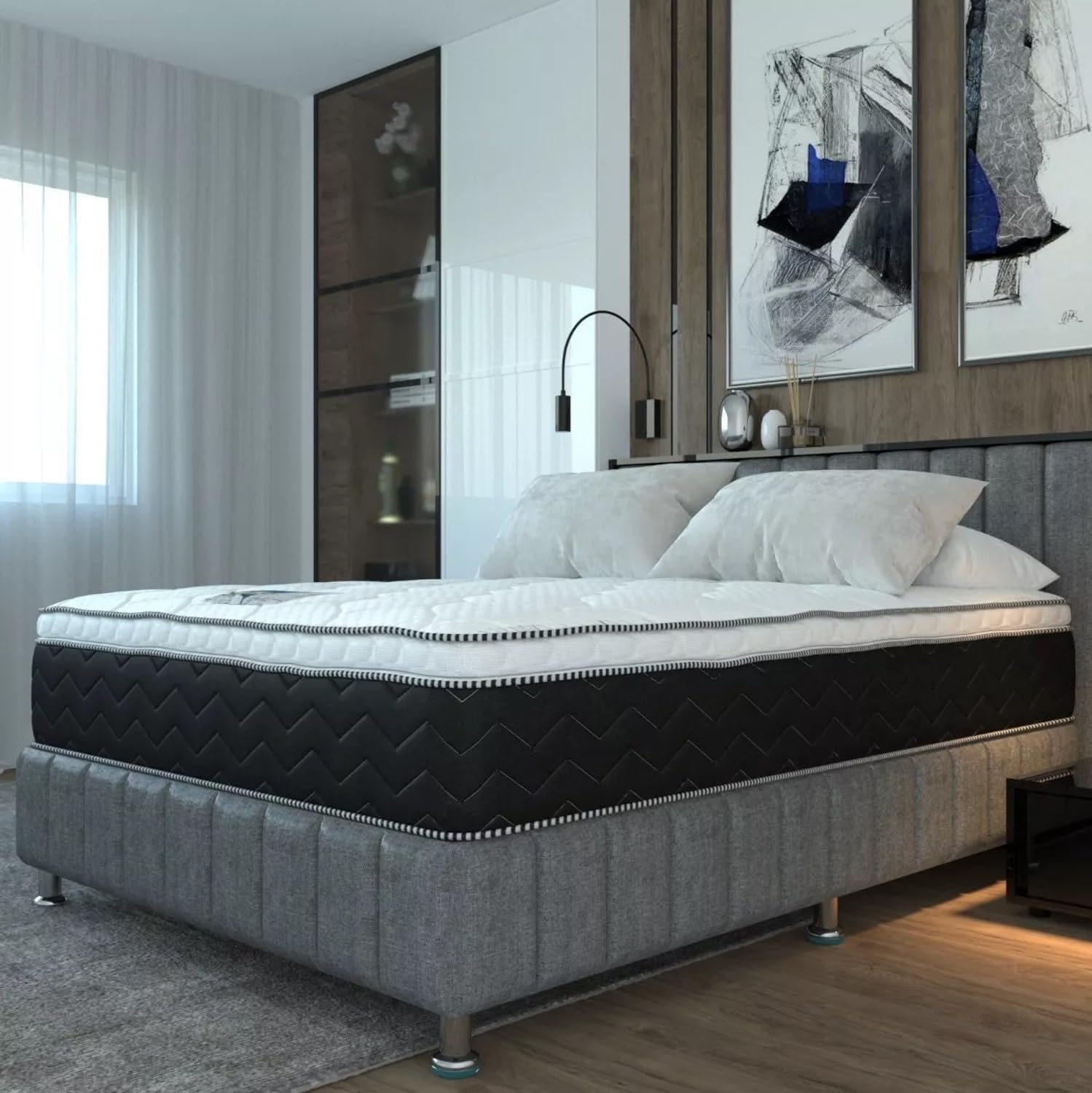 Dormez zzz Colchón Serta Mega Confort Foam Ergonómico - (Matrimonial ...
