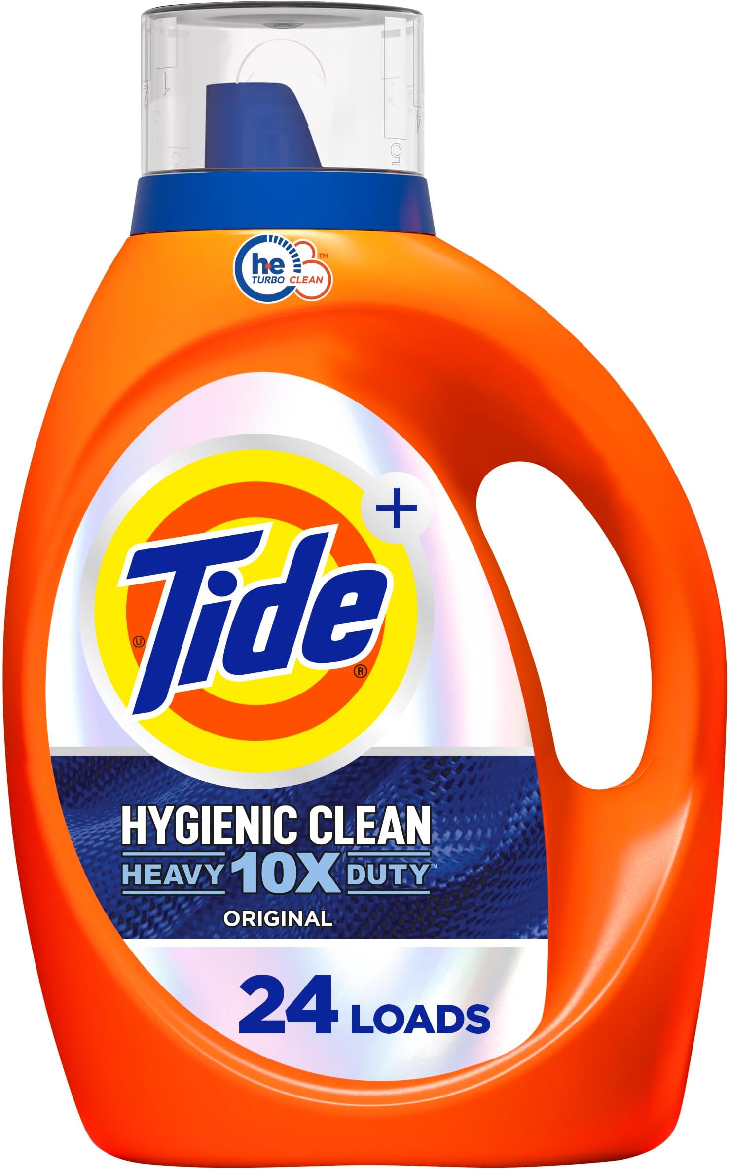 Amazon.com: Tide Liquid Laundry Detergent, Hygienic Clean Heavy Duty ...