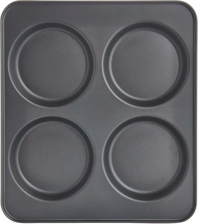 Store & Order 4 Cup Non-Stick Yorkshire Pudding Tray, Nestable Bakeware ...