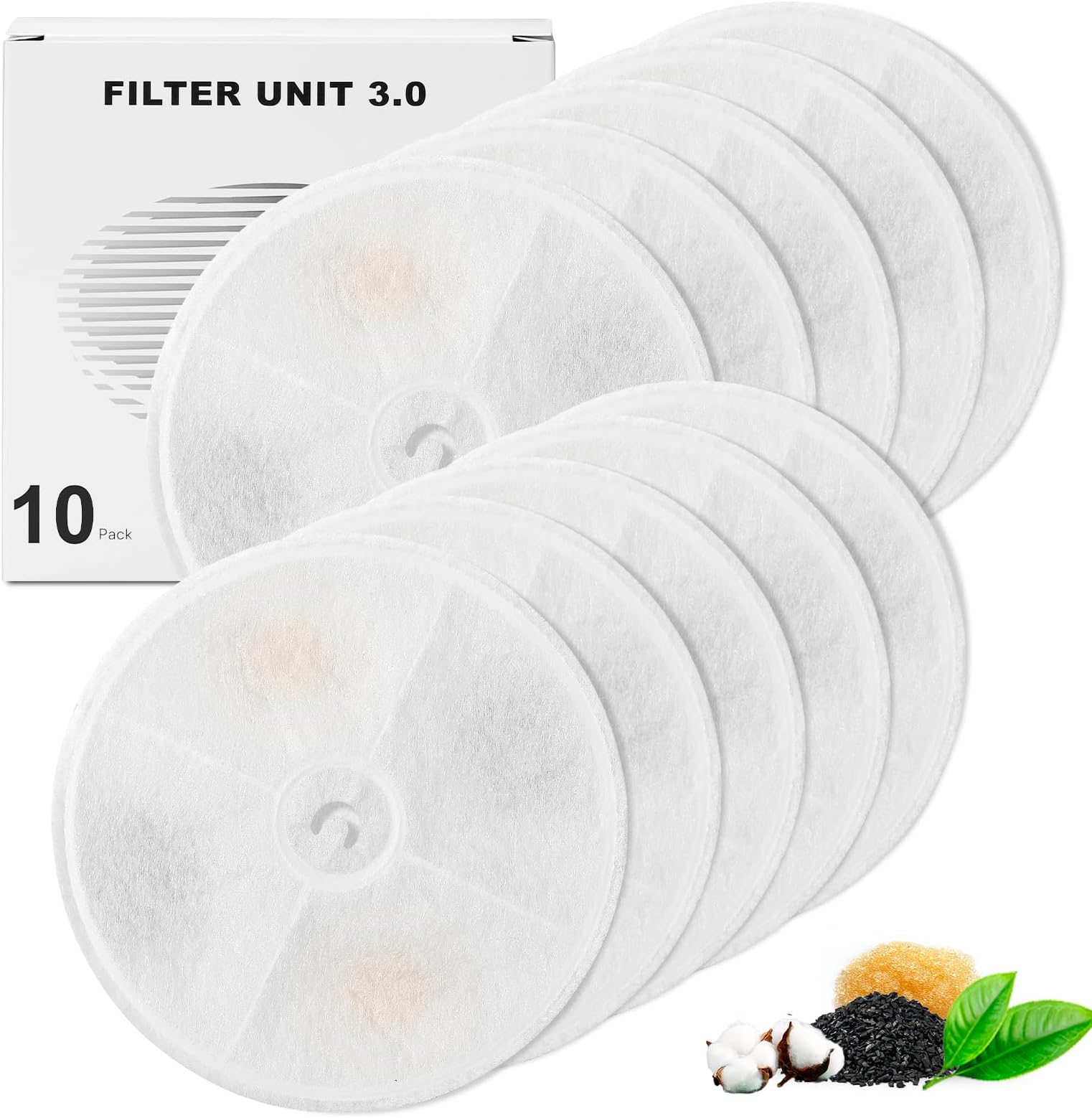 Amazon.com : PETKIT Replacement Filter Units 3.0 and Foam for PETKIT ...