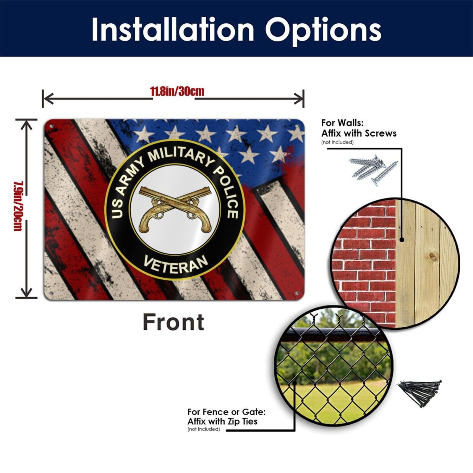 Military Man Cave Signs AUSTRALIAN ARMY USMC USA Man Cave Banner Wall