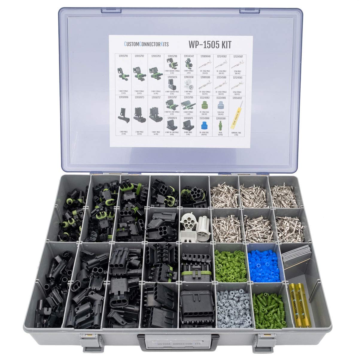 Amazon.com: Weather Pack Pro Kit WP-1505 WITH OUT TOOL: Sealed ...