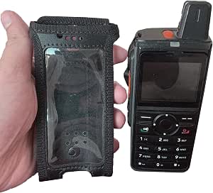 Amazon.com : DAMIFAN Universal Radio Case Leather Radio Holster genuine ...