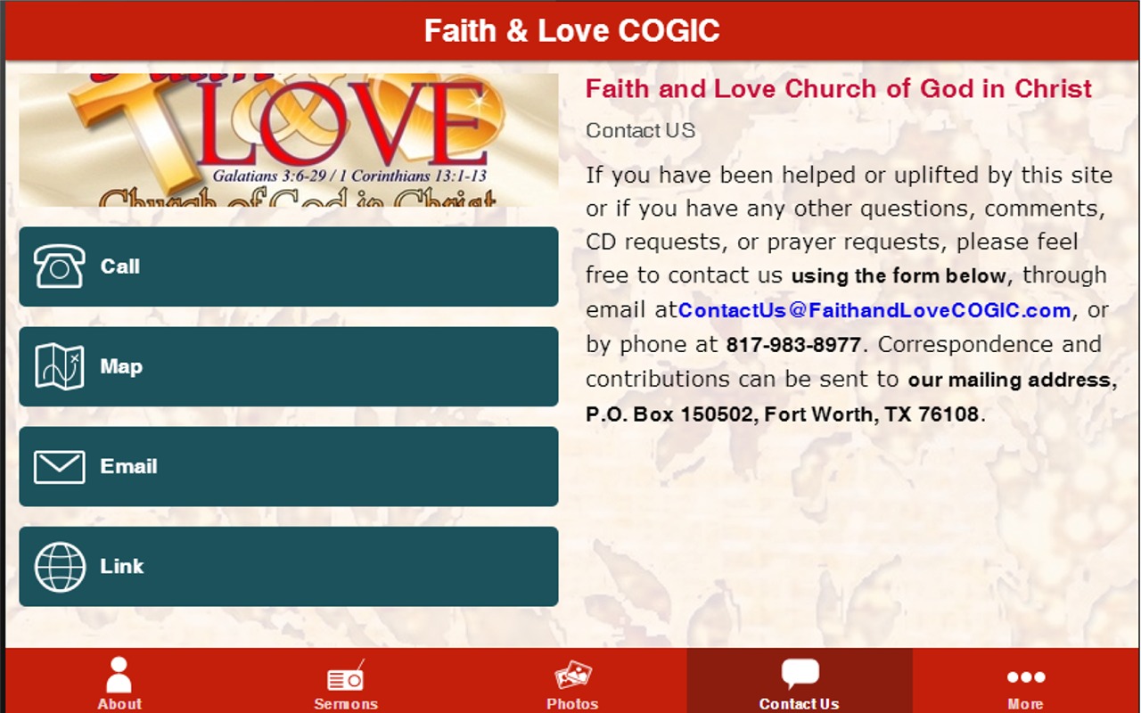 Faith and Love COGIC - App on Amazon Appstore